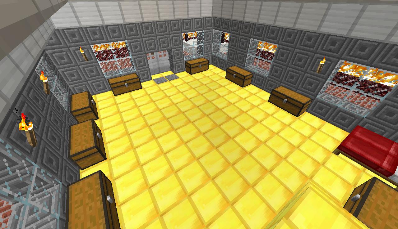 Best Gold House Minecraft Map