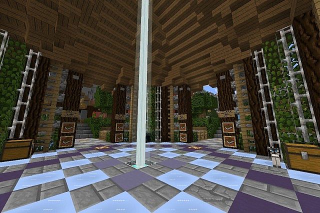 Large Server Spawn Minecraft Map