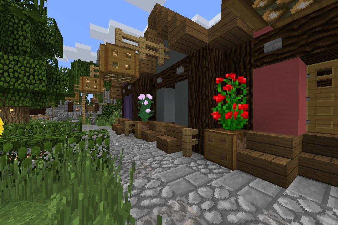 Large Server Spawn Minecraft Map