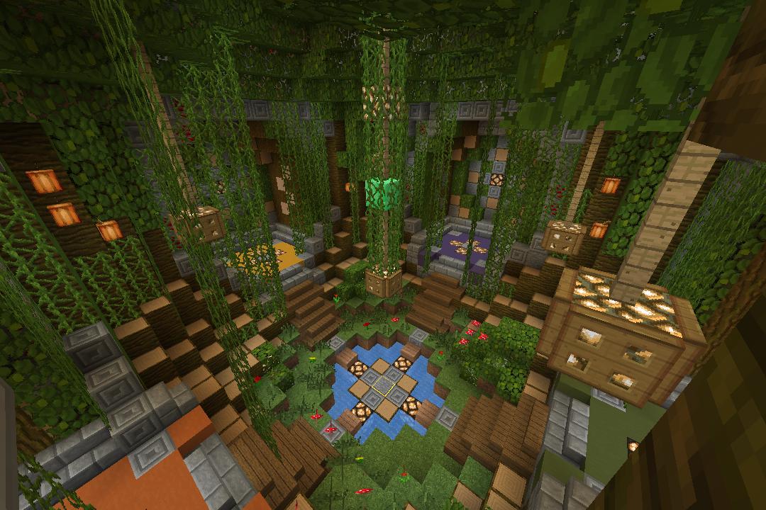 Large Server Spawn Minecraft Map