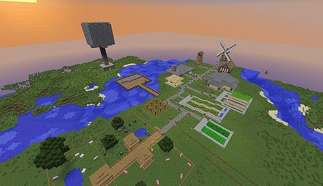 Small Kingdom-[My survival world] Minecraft Map