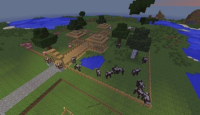 Small Kingdom-[My survival world] Minecraft Map