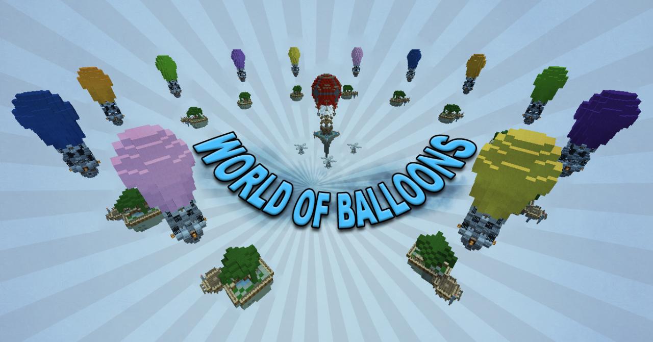 World Of Balloons - SkyWars Map Minecraft Map