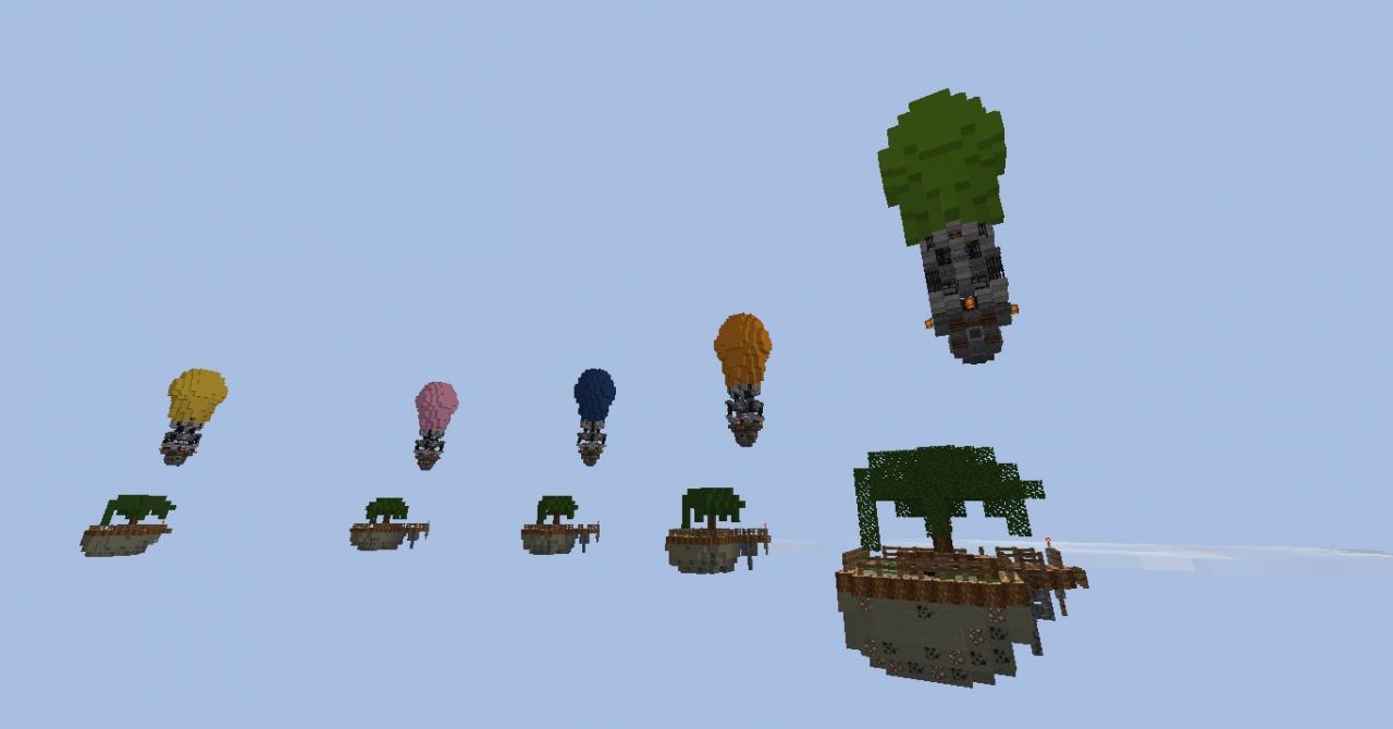 World Of Balloons - SkyWars Map Minecraft Map