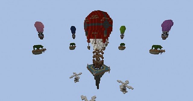 World Of Balloons - SkyWars Map Minecraft Map
