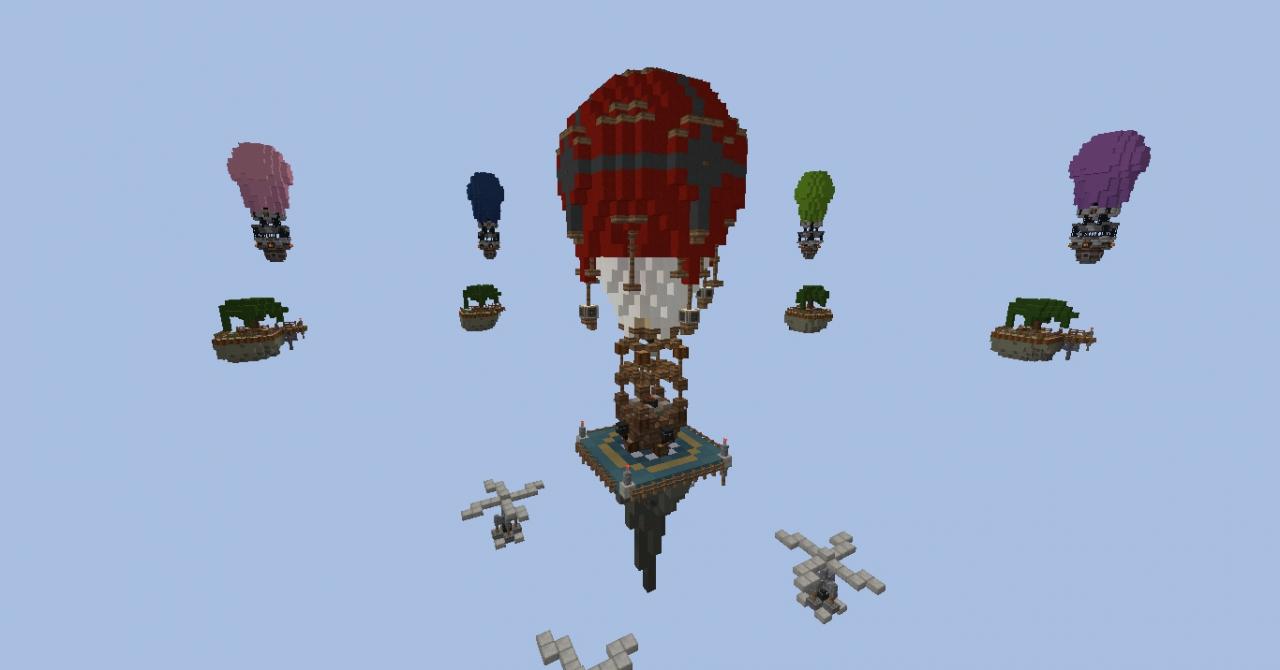 World Of Balloons - SkyWars Map Minecraft Map