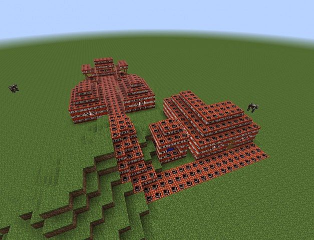 Exploding Houses Minecraft Map