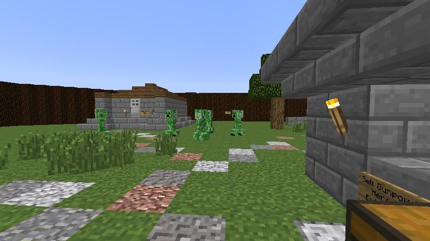 Creeper Invasion Minecraft Map