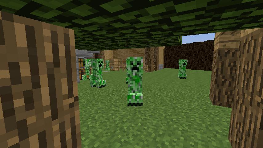Creeper Invasion Minecraft Map