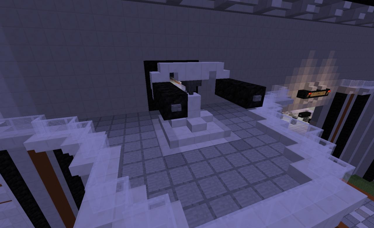 Futuristic AirForce Staging Facility Minecraft Map