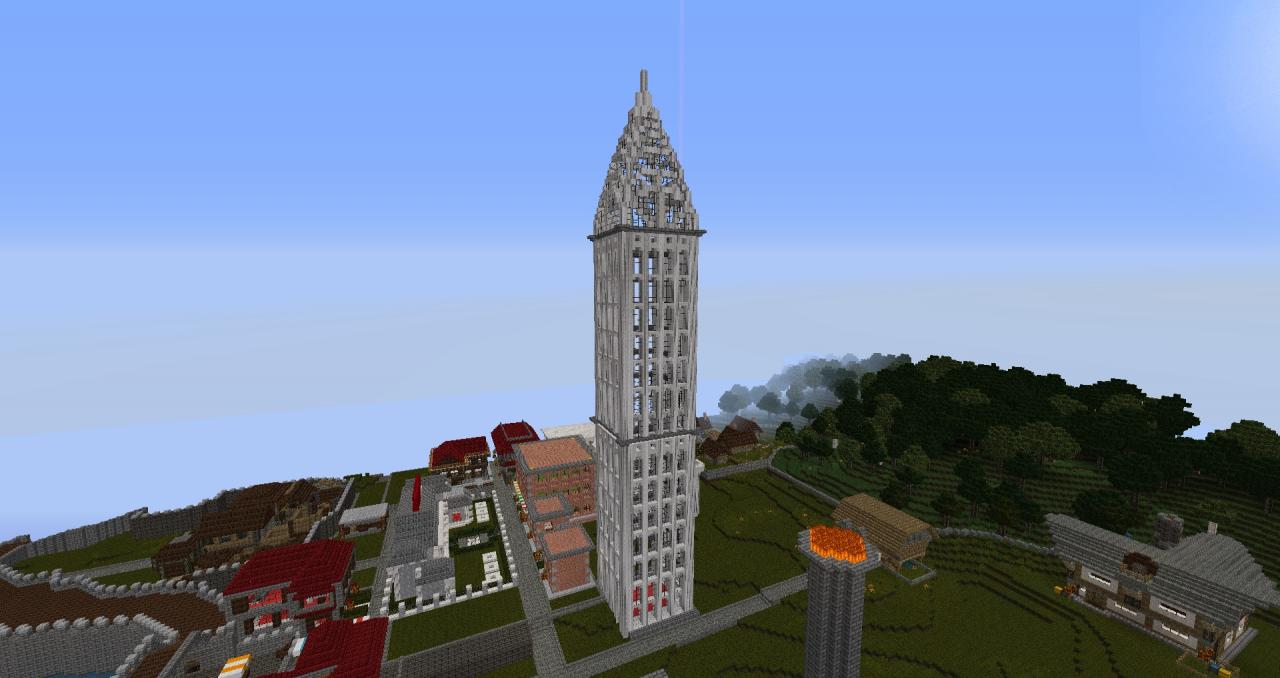 New York Skyscraper - Chrystler Tower Minecraft Map