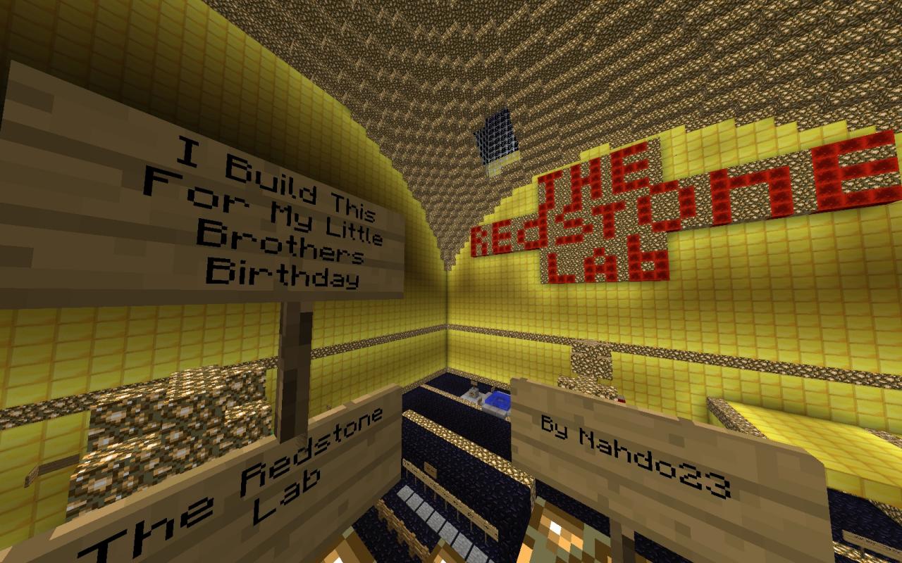 The Redstone Lab By Nahdo23 Minecraft Project