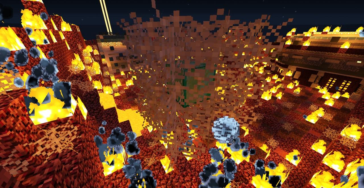 [PVP]Nether Fight Minecraft Map
