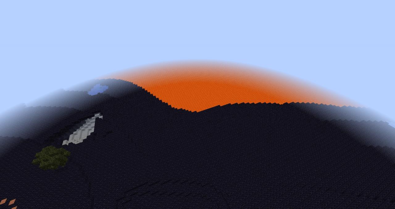 Islands and Giant Volcano Survival Custom Map Minecraft Map