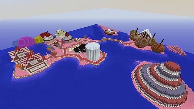 Candy Land Minecraft Map