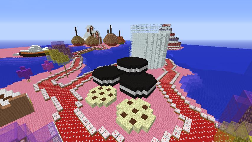 Candy Land Minecraft Map