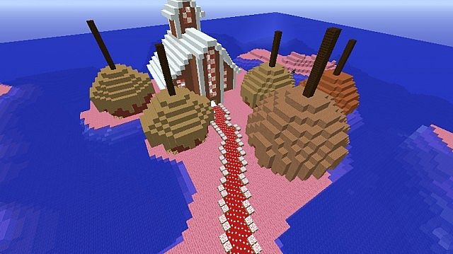 Candy Land Minecraft Map