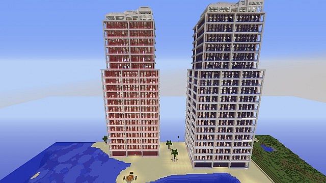 Beach Condos Minecraft Map