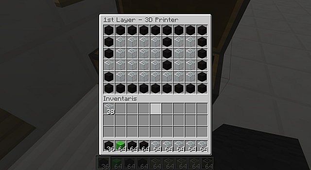 mijn 2de 3D printer Minecraft Map