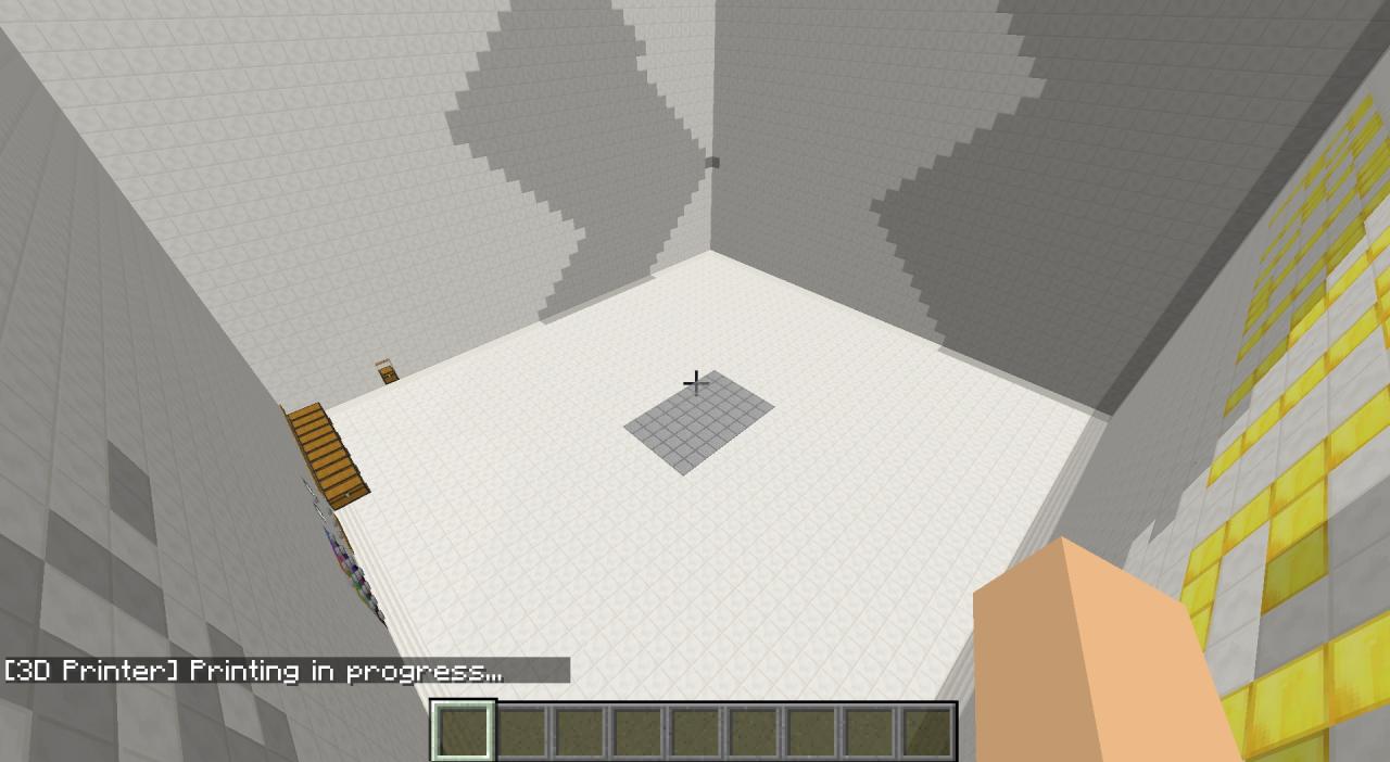 mijn 2de 3D printer Minecraft Map