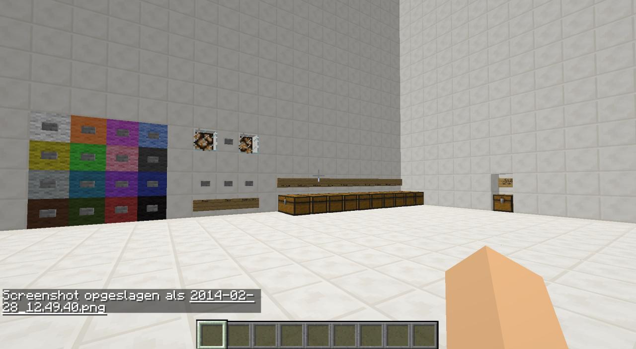 mijn 2de 3D printer Minecraft Map