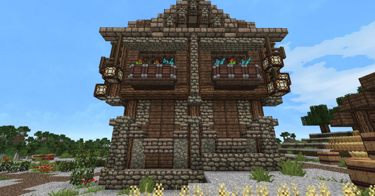 Bridgewater || Tavern & Farmer house Minecraft Map