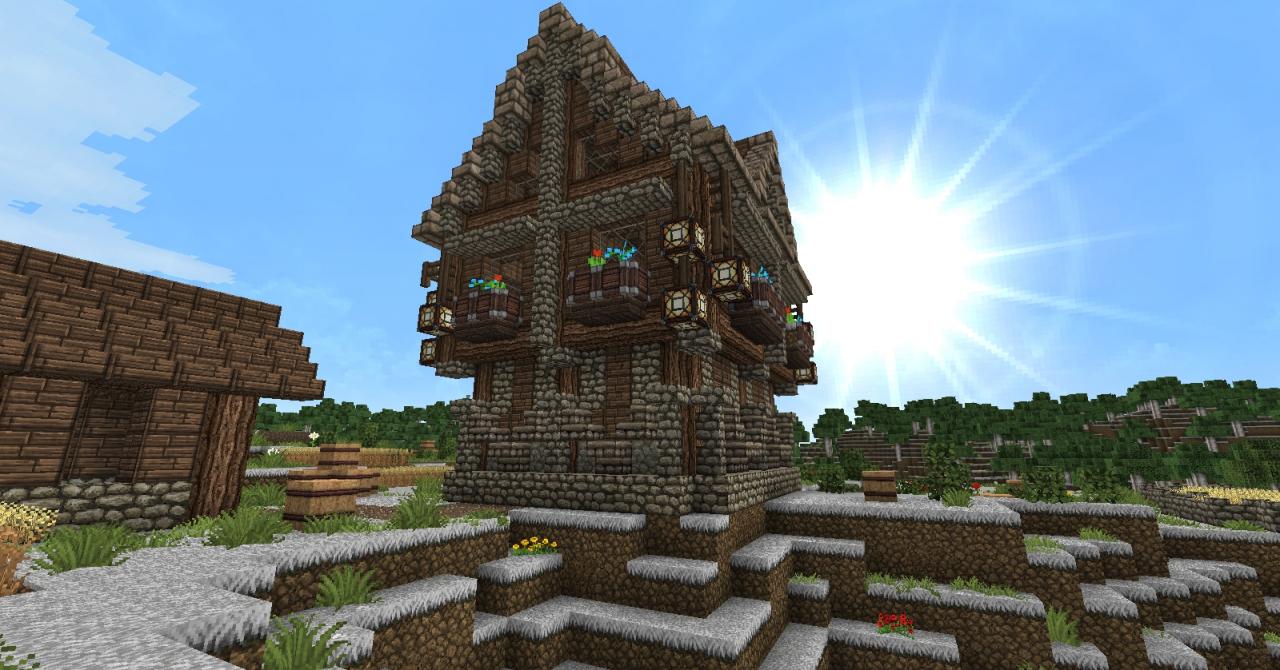 Bridgewater || Tavern & Farmer house Minecraft Map