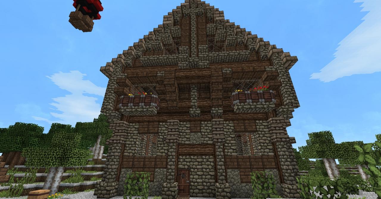 Bridgewater || Tavern & Farmer house Minecraft Map