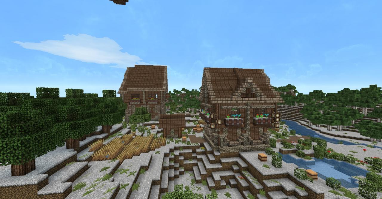 Bridgewater || Tavern & Farmer house Minecraft Map