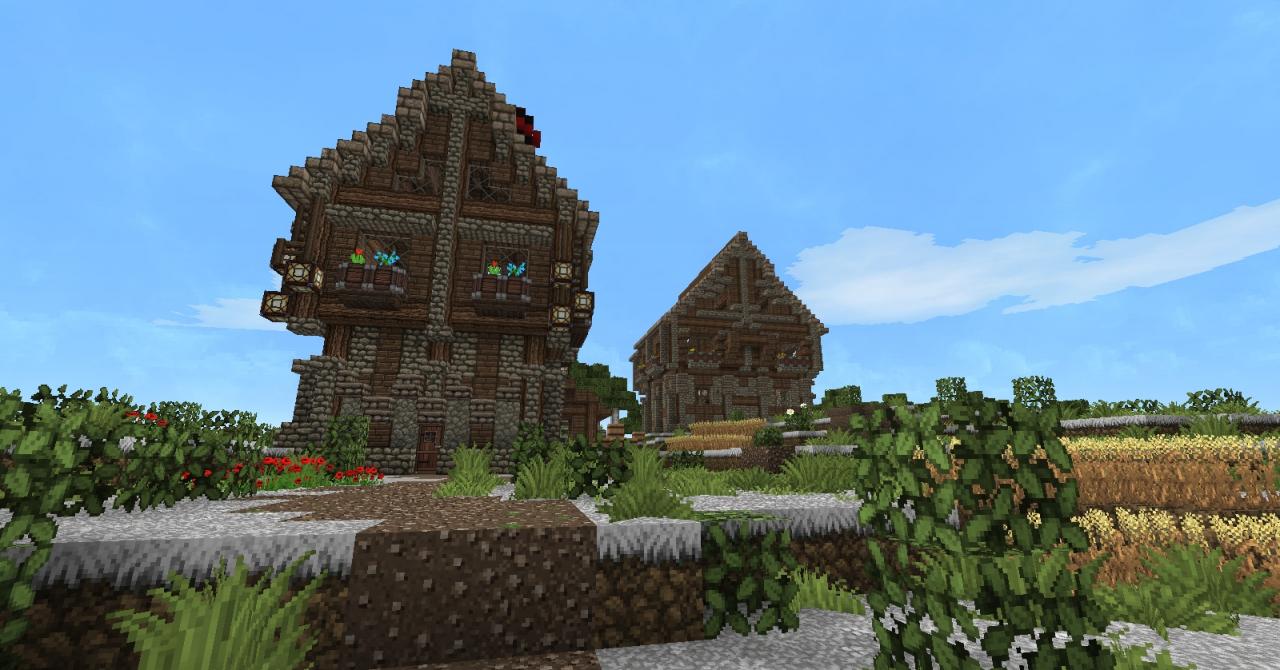 Bridgewater || Tavern & Farmer house Minecraft Map