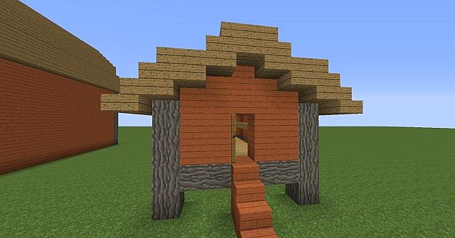 Barn house Minecraft Map