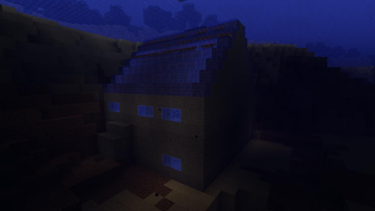 Underwater House Minecraft Map