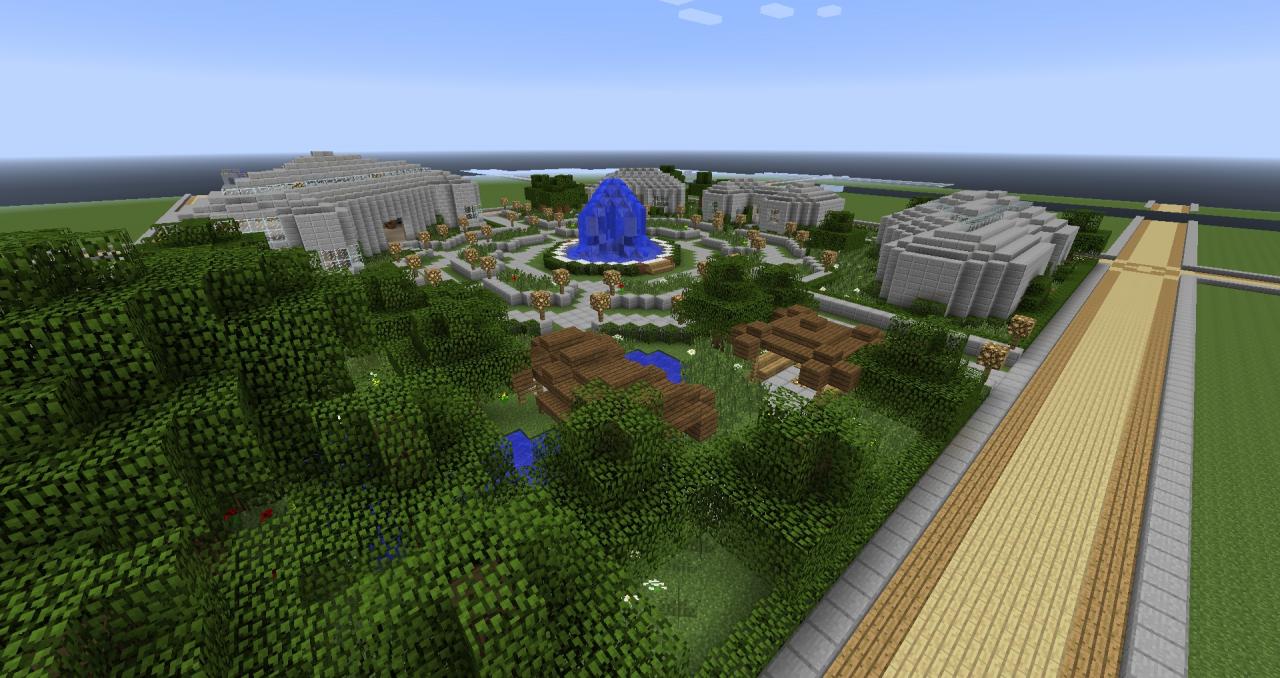 Small Town Minecraft Map