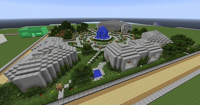 Small Town Minecraft Map