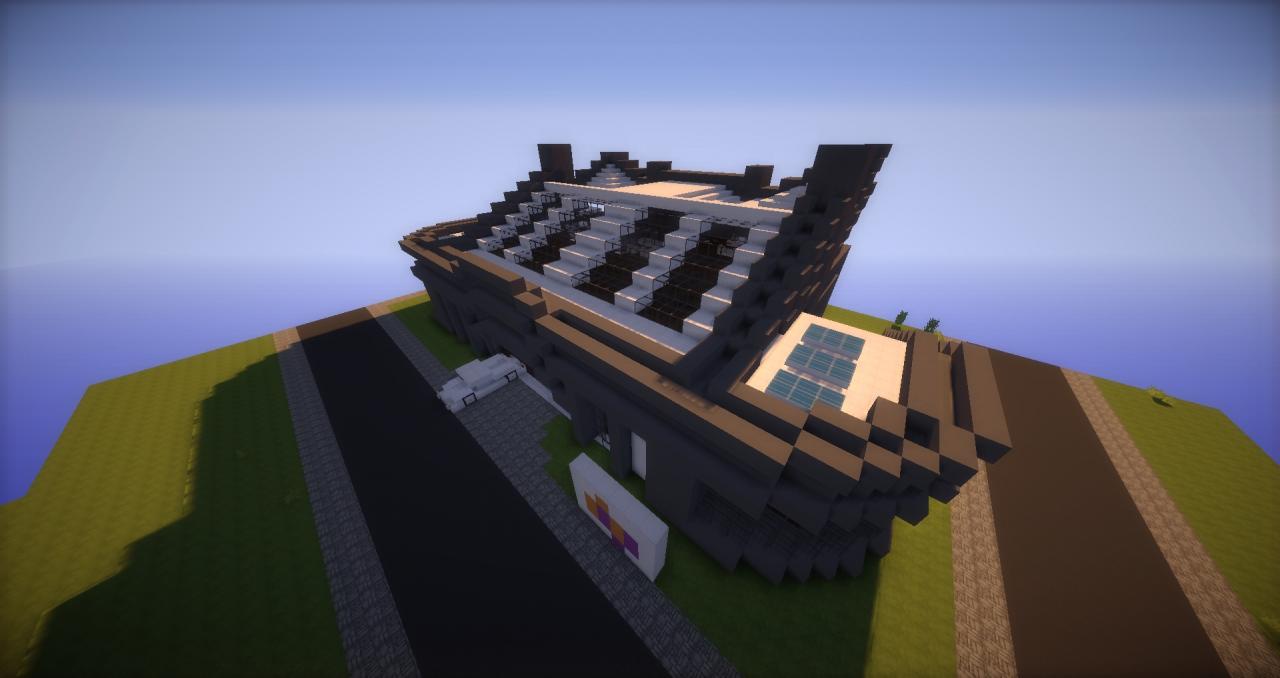 Modern Car Dealership Minecraft Map
