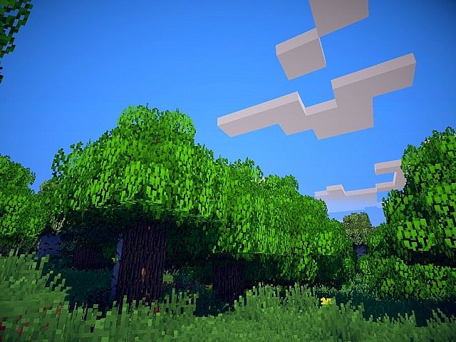 Hexagon's Greeny Life ShaderPack [1.7.10] Minecraft Mod