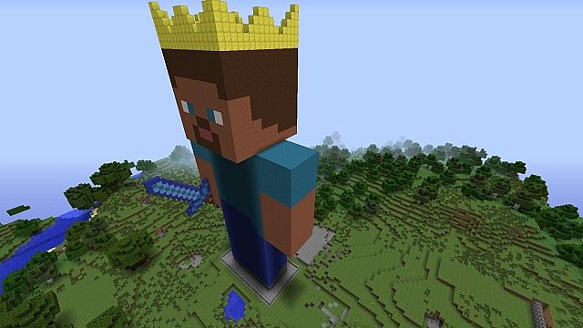 the Giant warrior King Minecraft Map