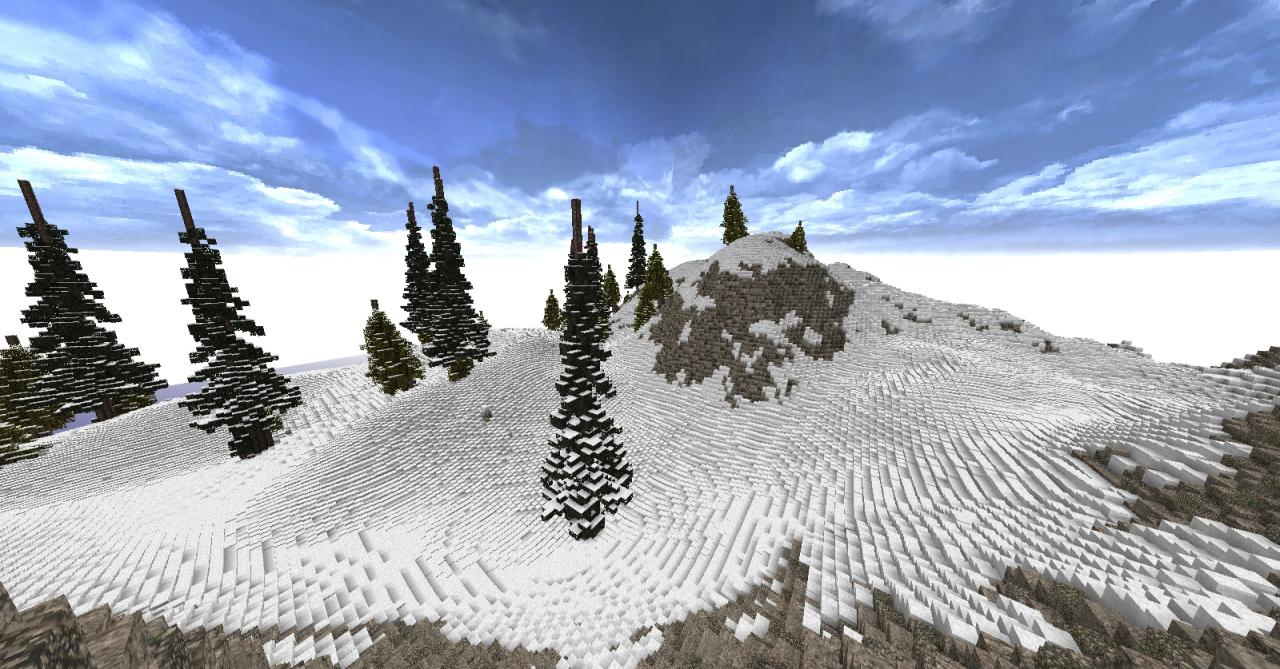 Snowy Minecraft Map