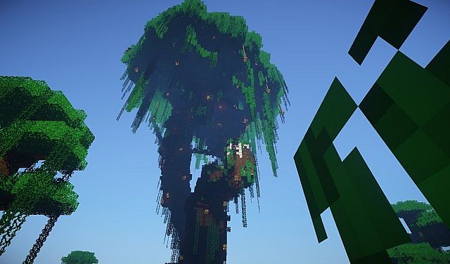 Giant Jungle Tree Minecraft Map