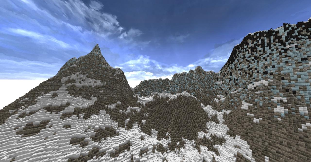 Snowy Minecraft Map