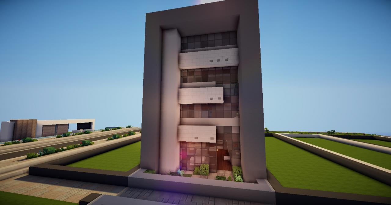 Modern Townhouse Minecraft Map