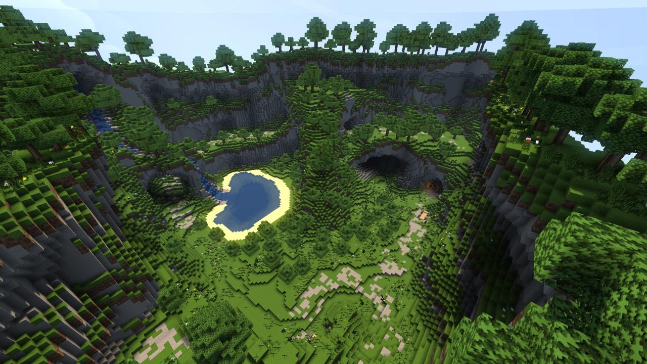 The Pit Minecraft Map