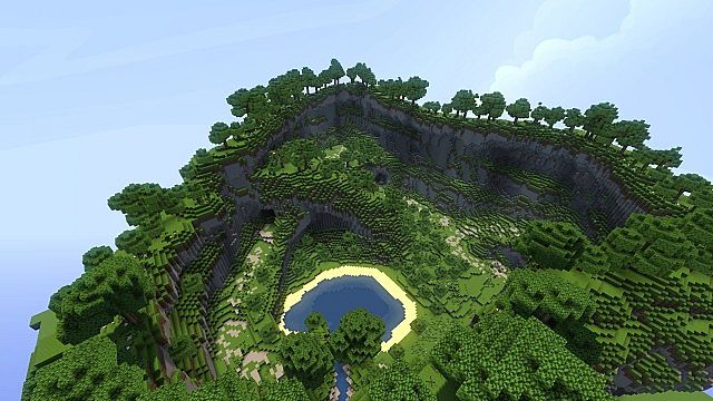 The Pit Minecraft Map