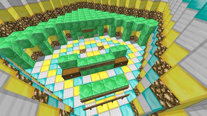 Minecraft Minigame Bow Punch Battle (Multiplayer) Minecraft Map