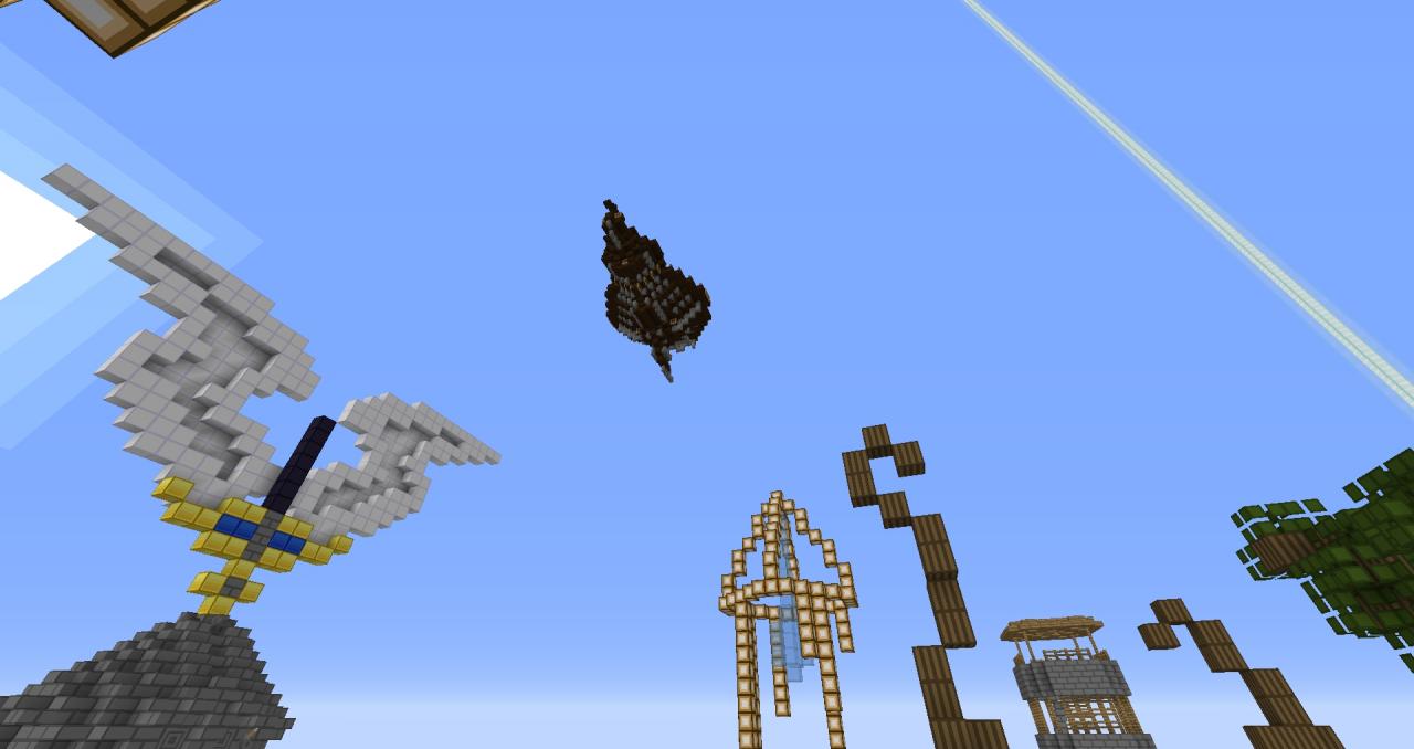 Skyland Survival Games[Vanilla][Flying] (14w18b) Minecraft Map