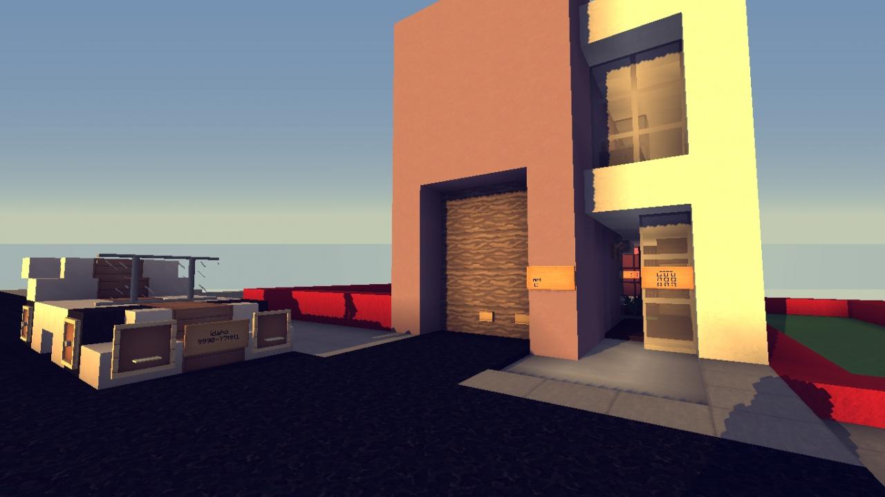 modern townhome | mrt Minecraft Map