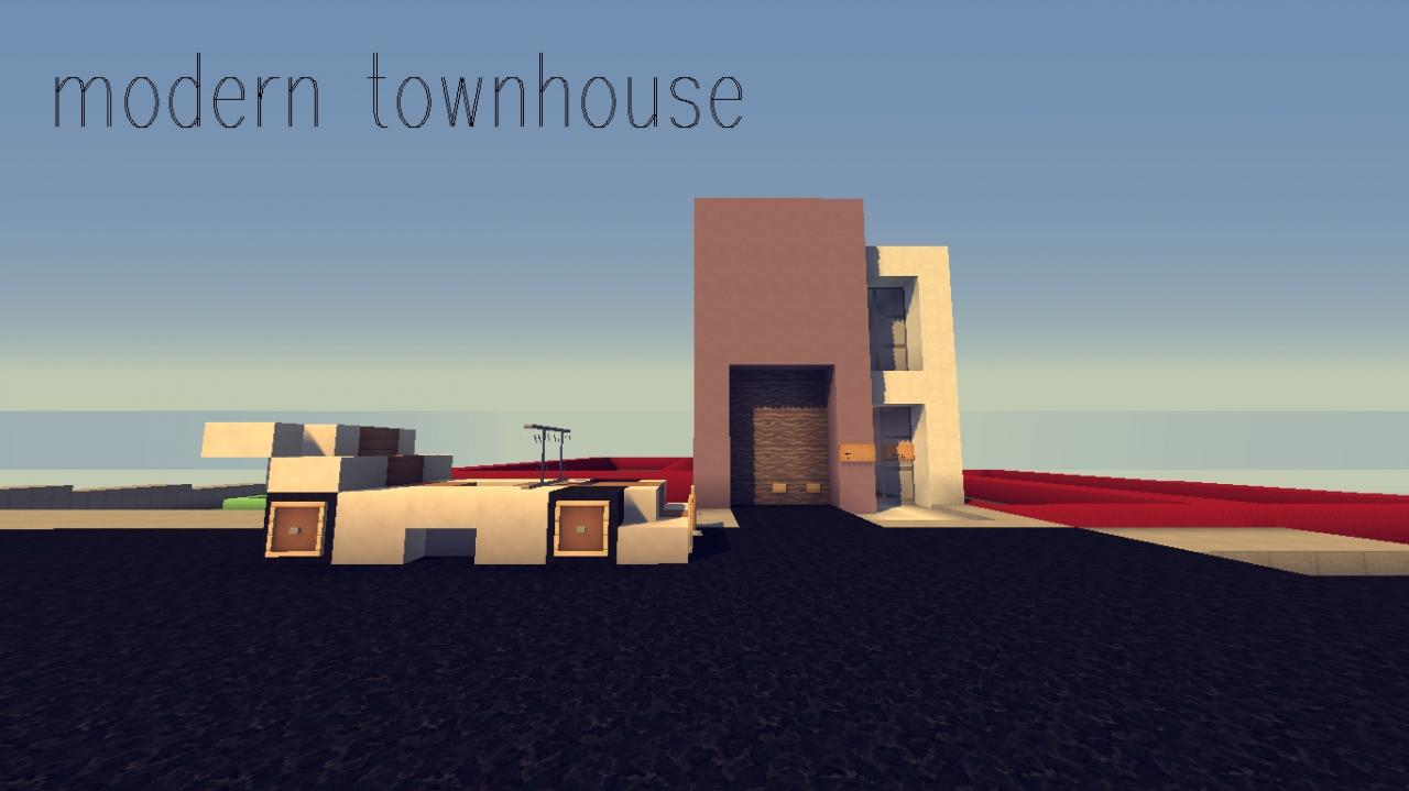 modern townhome | mrt Minecraft Map