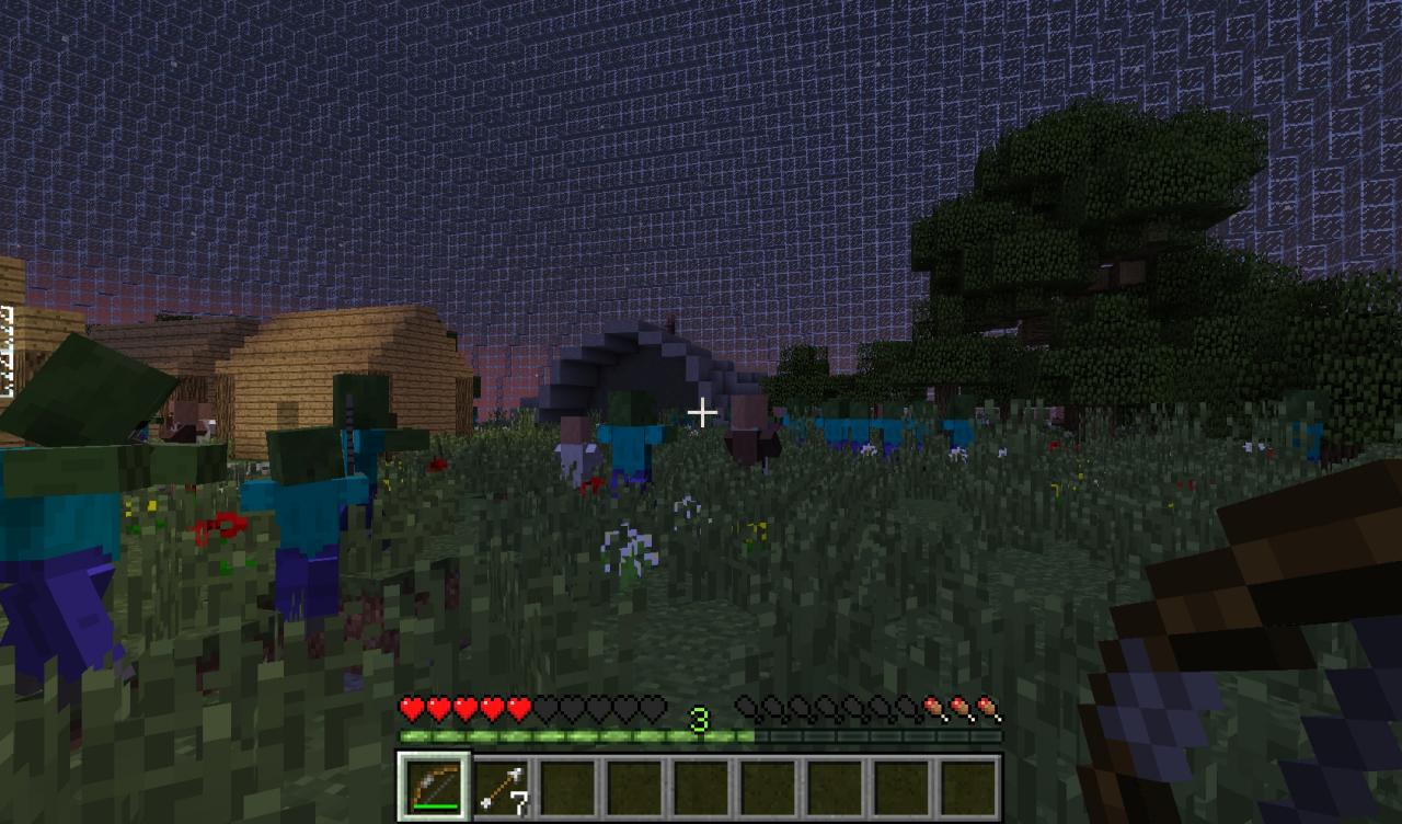 Zombie Survival Minigame Minecraft Map