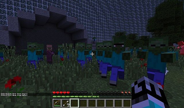 Zombie Survival Minigame Minecraft Map