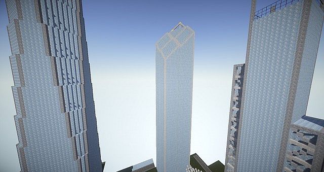 New World Trade Center and World Financial Center Minecraft Map